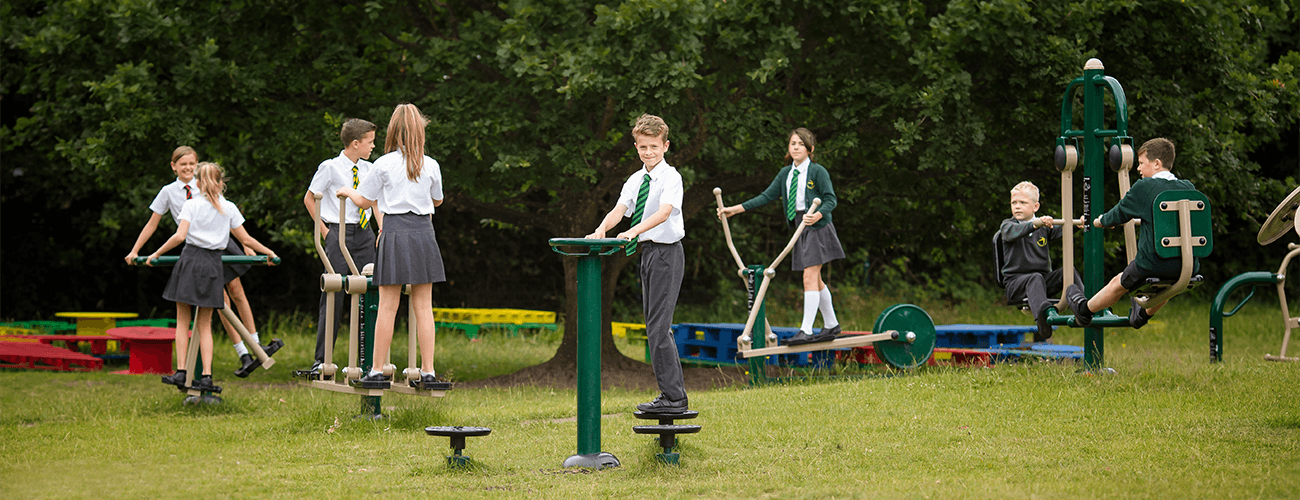 Connaught Junior School, Bagshot | Outside Gym Equipment